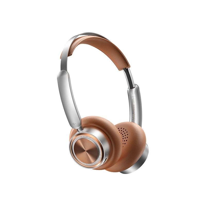 Buy Brown Retro Wireless Noise Reduction Bluetooth Headset LowLatency ...
