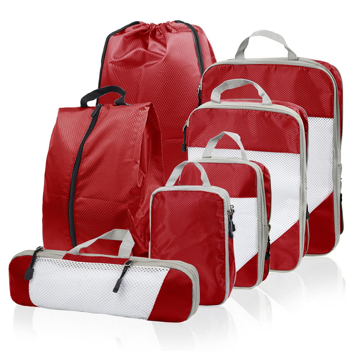 Buy Compression Packing Cubes, 7 Set Packing Cubes for Travel ...