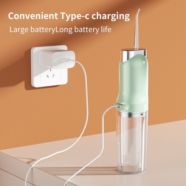 Buy Electric Water Flosser Cordless for Teeth 3 Modes 4 Jet Tips ...