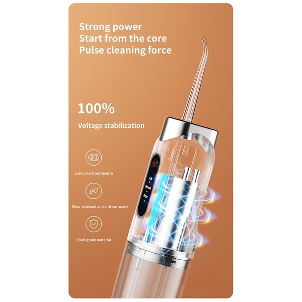 Buy Electric Water Flosser Cordless for Teeth 3 Modes 4 Jet Tips ...