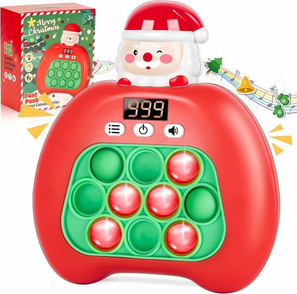 Buy Fast Push Game Toys for Kids, Bubble Stress Pop Light Up Game ...