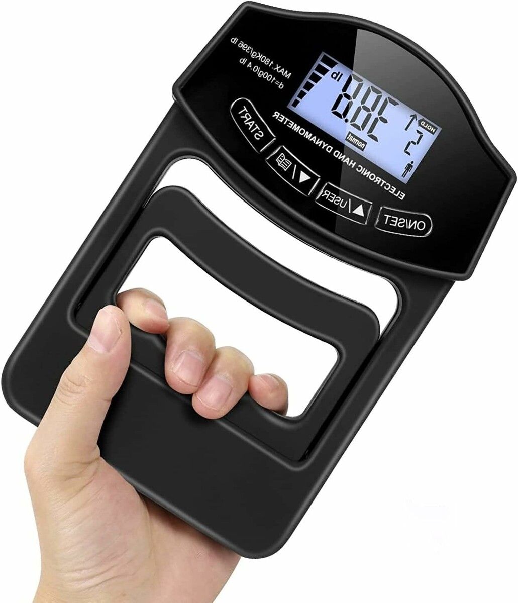 Buy Hand Dynamometer Grip Strength Measurement Meter/Trainer - MyDeal ...