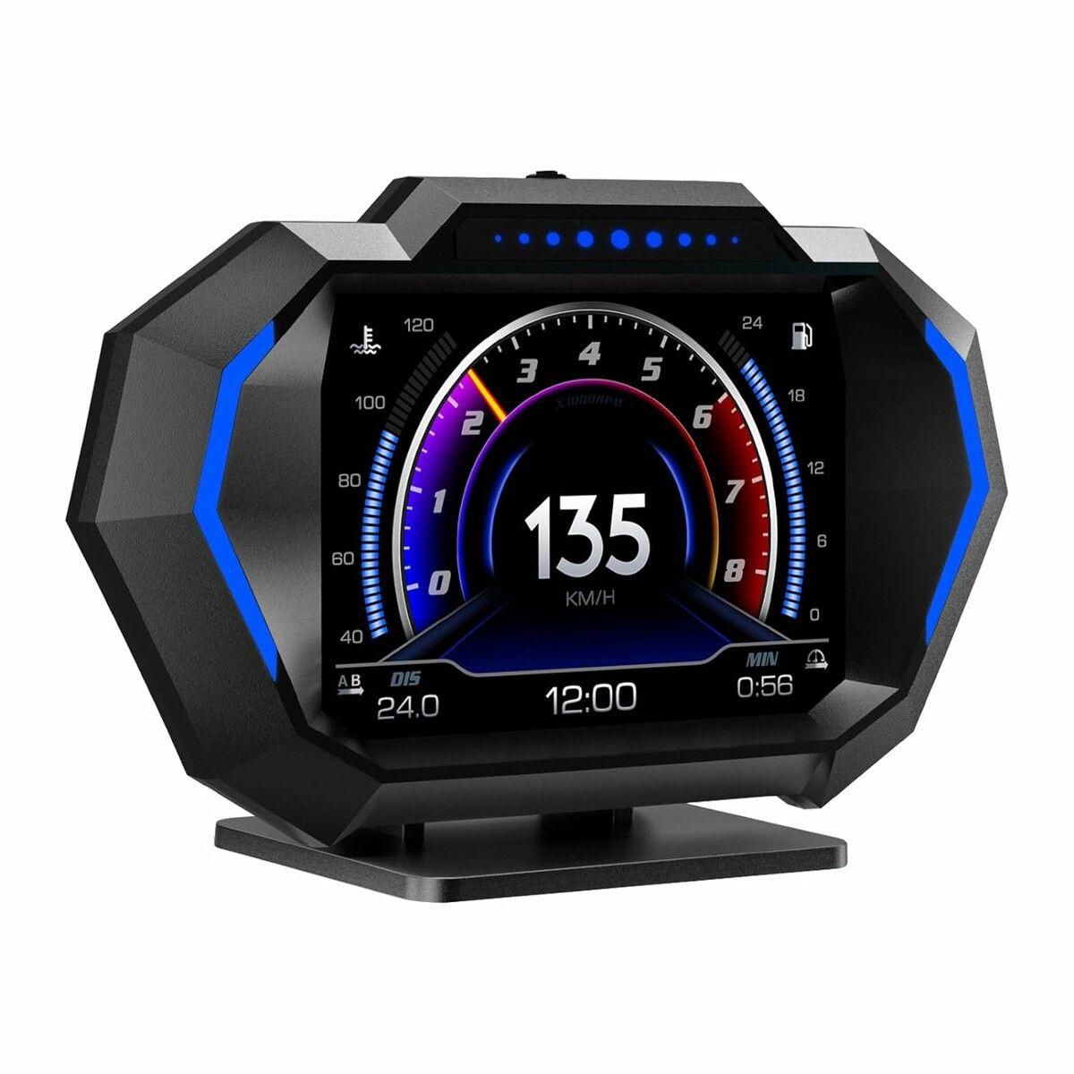 Buy HUD Heads Up Display for Car, OBD and GPS Multi Data Monitor ...
