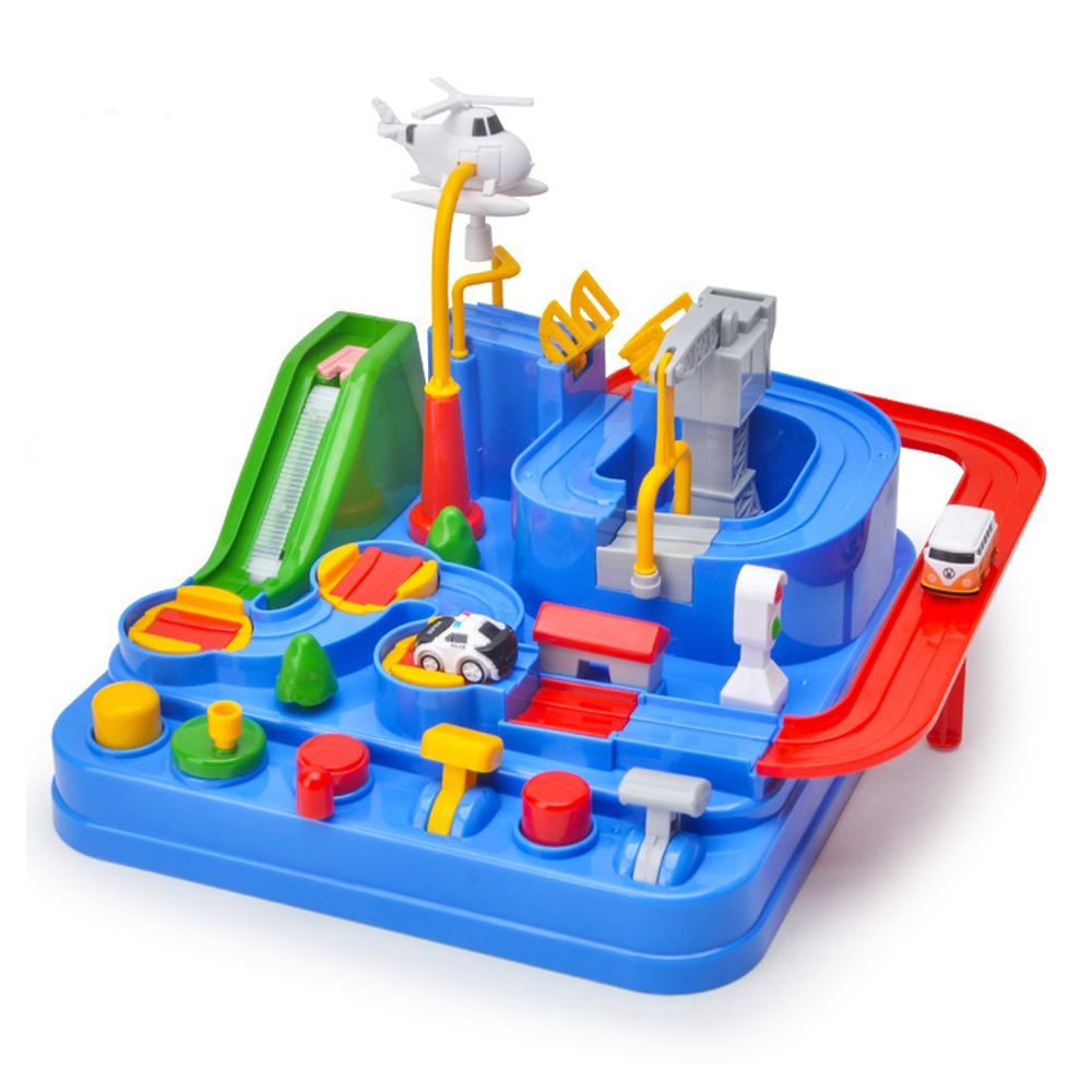 Buy Kids Race Tracks Adventure Toys for 3+Year Old Kids City Rescue ...