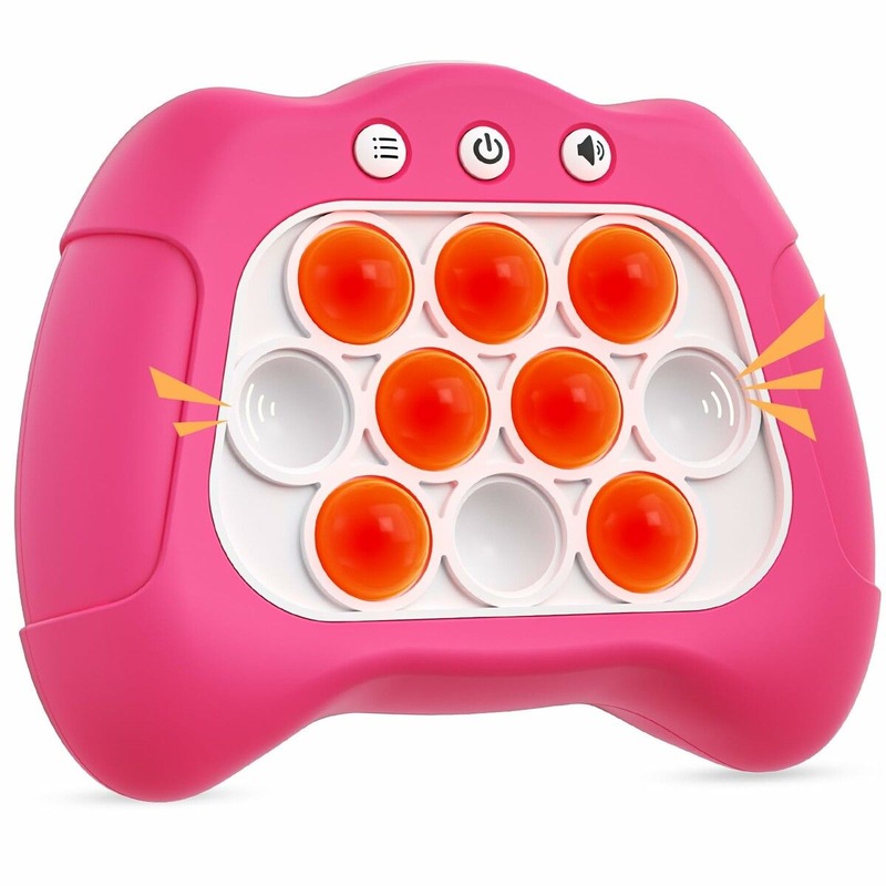 Buy Light Up Bubble Pop Fidget Toy,Electronic Quick Push Game Console,Pop Up Stress Toy ...