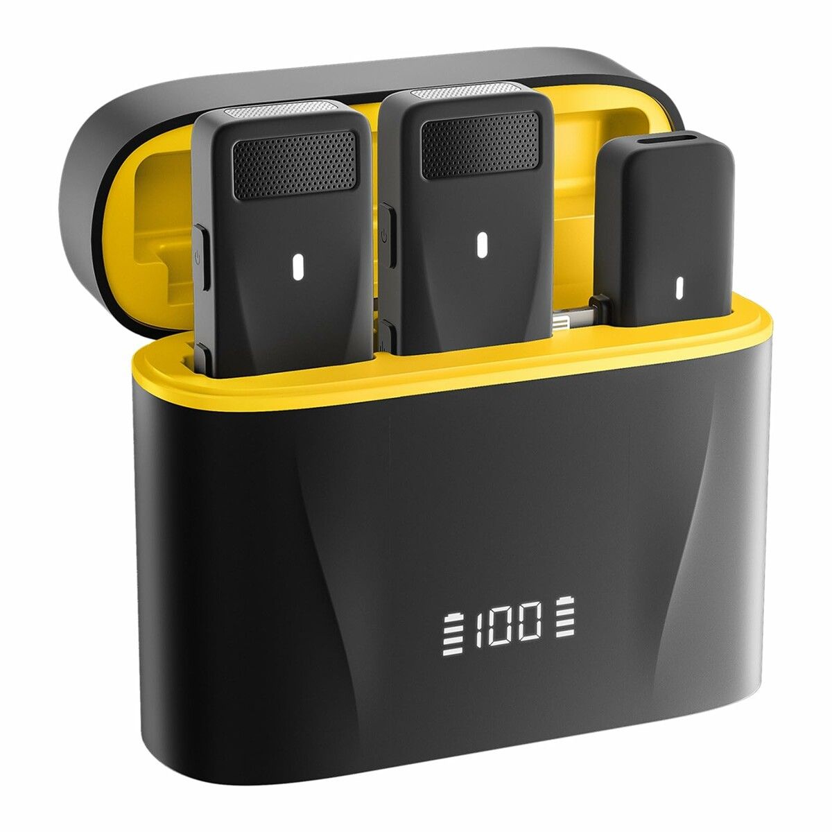 Buy Mini Wireless Lavalier Microphone for iPhone iPad Clip On ...