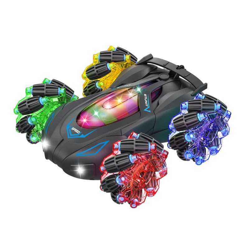 Buy Remote Control Car with Cool Light and Music, Spray Drift Hand ...