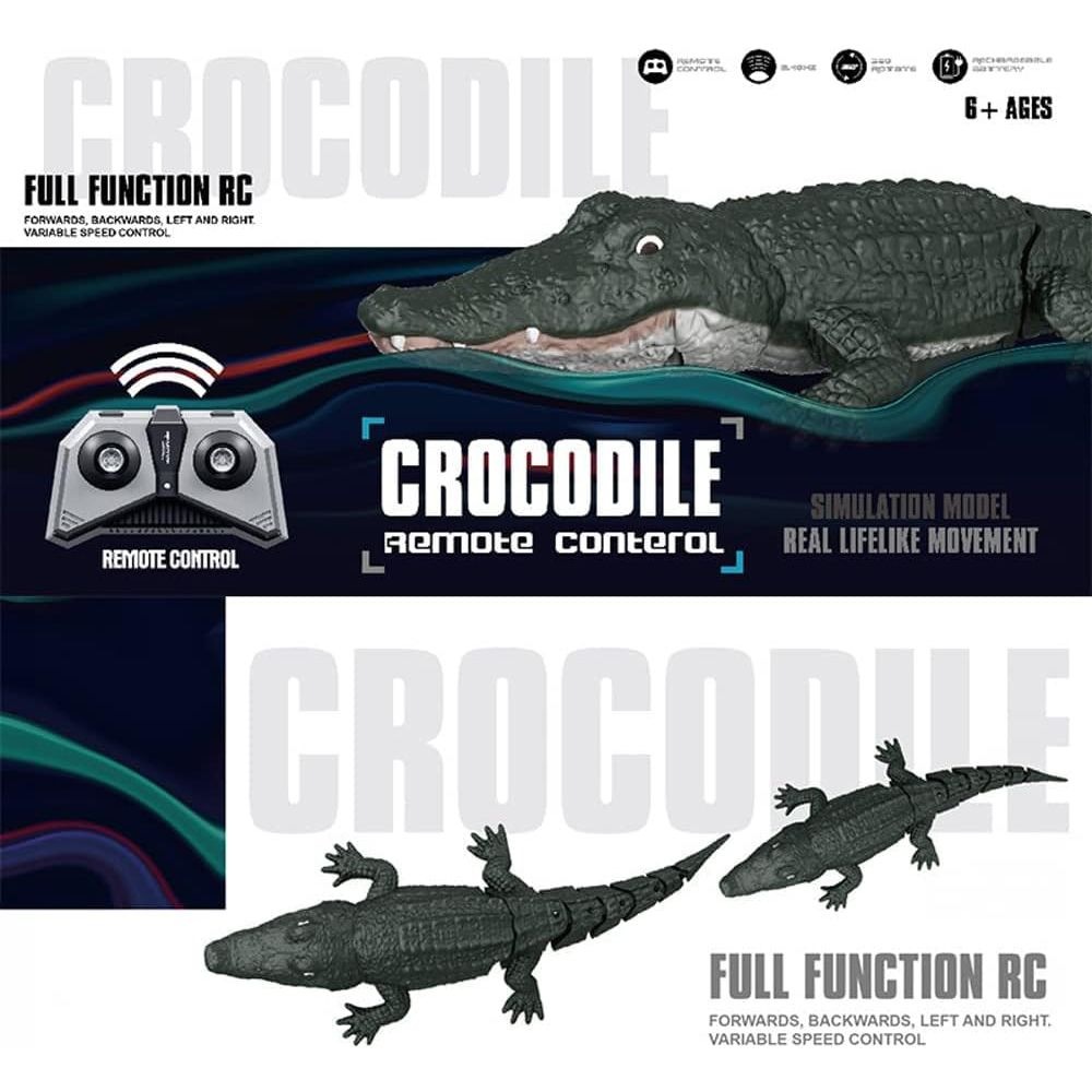 Buy Remote Control Crocodile Prank Crocodile RC Animal Toy MyDeal