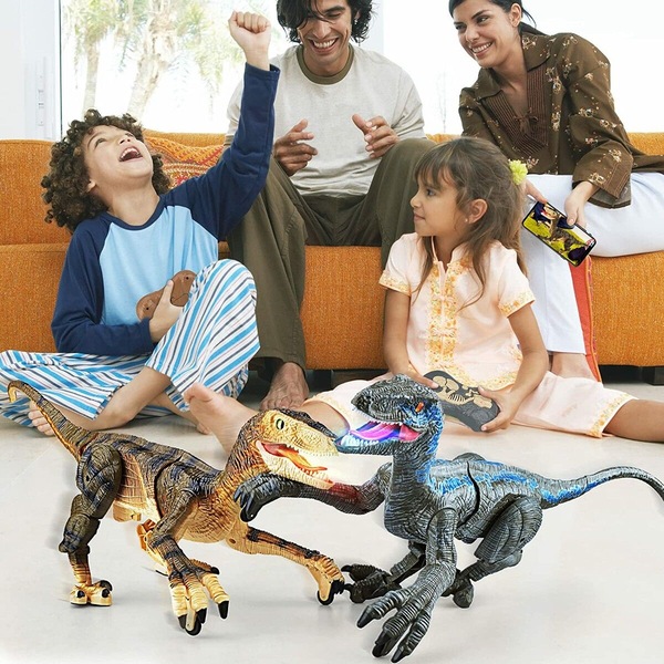 Buy Remote Control Dinosaur Toys with Light Sound and Roar,Touch ...