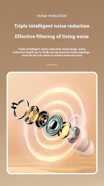 Buy Sleeping Sleep Earbuds Earpods Side Sleepers Wireless Tiny Earbuds ...