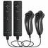 Buy Wii Controller 2 Pack with 2 Nunchucks,Wii Remote for Wii/Wii U ...
