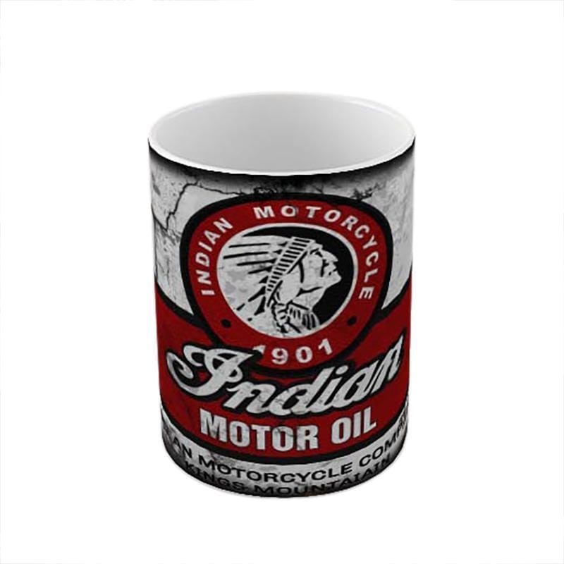 Buy Indian Motorcylce Motor Oil Coffee Mug - MyDeal