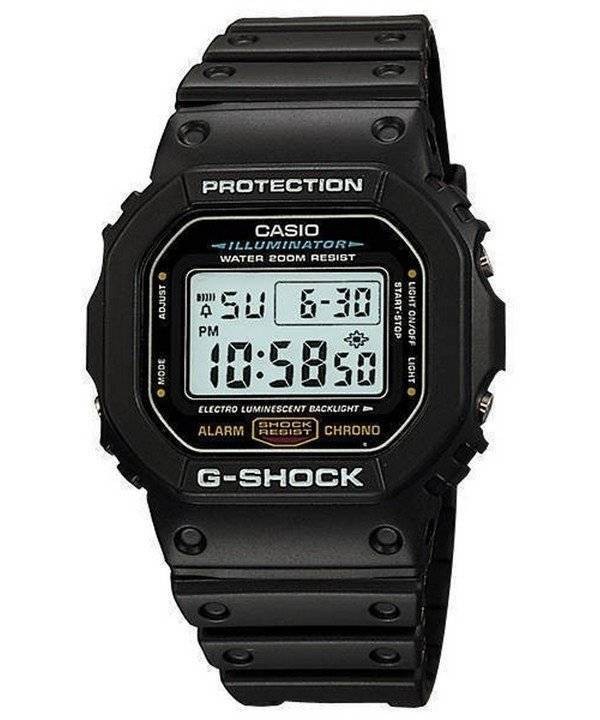 Buy Casio G-SHOCK Illuminator Alarm Chrono Backlight Timer DW-5600E-1V ...