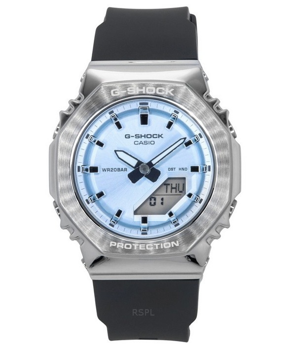 Buy Casio G-SHOCK Analog-Digital Blue Dial Quartz GM-S2110-2A 200M ...