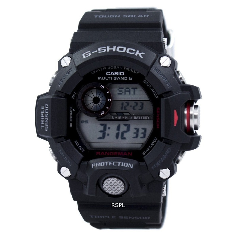 Buy Casio G-SHOCK Rangeman Triple Sensor Atomic Altimeter Barometer GW ...