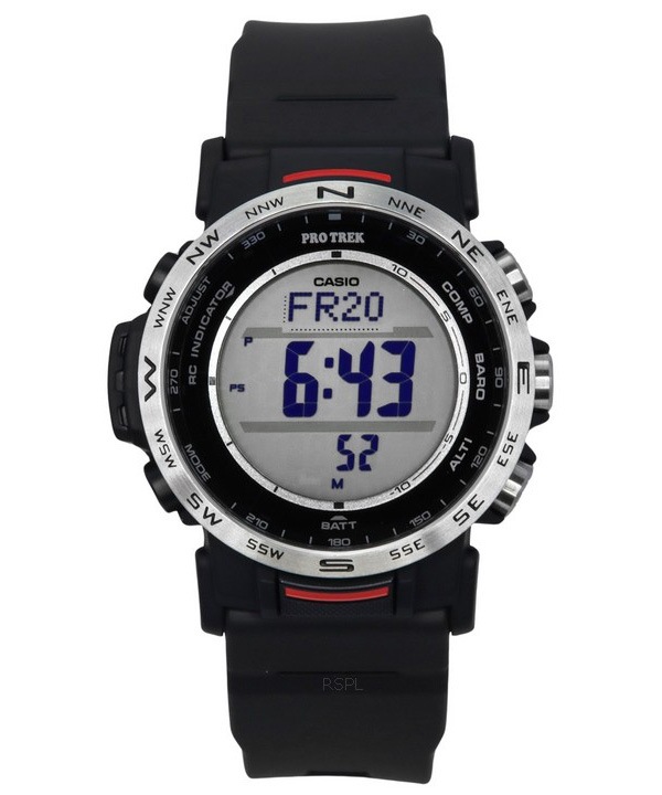 Buy Casio PRO TREK Climber Line Radio-Controlled Compass PRW-35-1A 100M ...