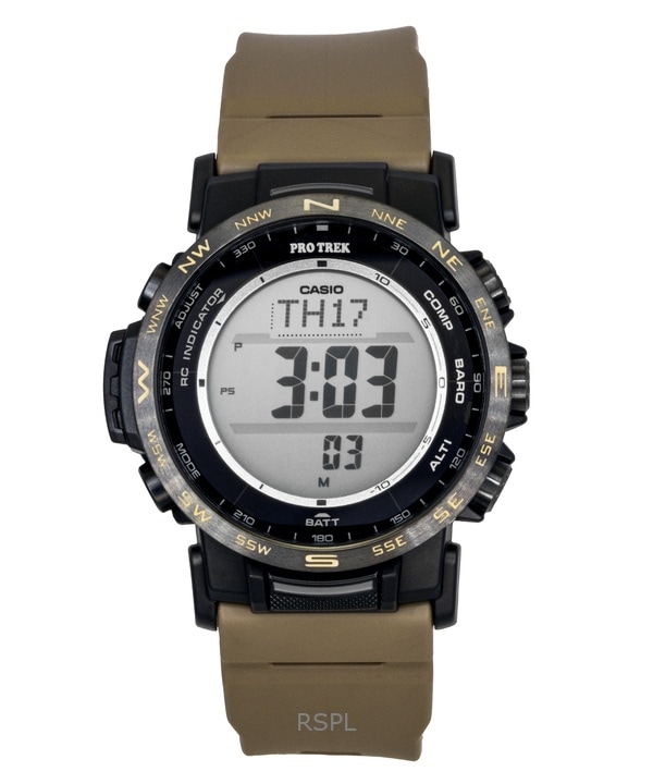 Buy Casio PRO TREK PRW-35LD-5 Mens Radio Controlled Watch Digital World ...
