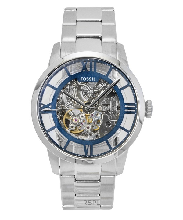 Buy Fossil Townsman Automatic 21 Jewels ME3260 Mens Watch Stainless ...