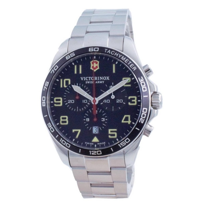 Buy Victorinox Field Force Swiss Army Chronograph Tachymeter 241855 ...