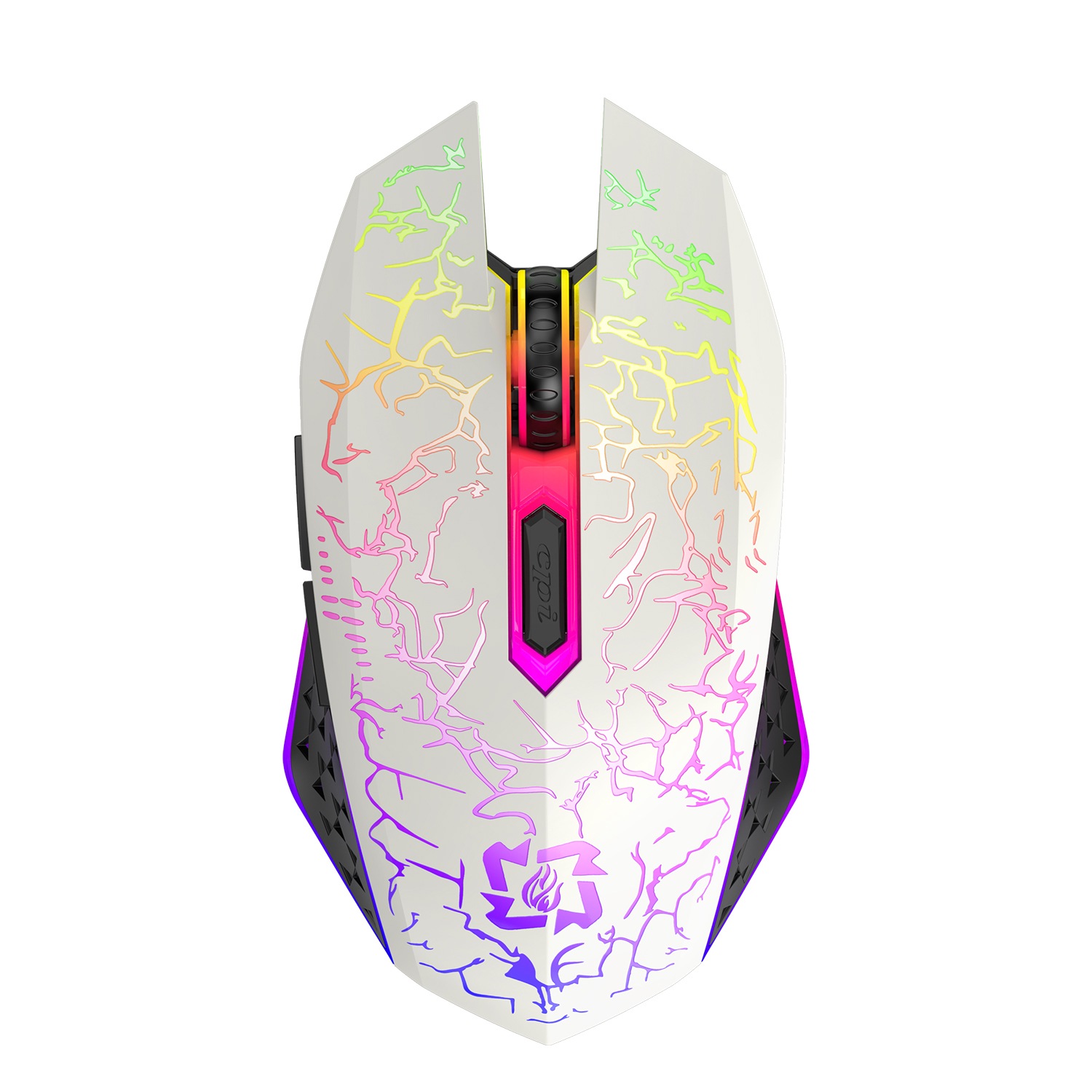 Buy Dual Mode Wireless Gaming Mouse 2.4G + Bluetooth RGB Colourful ...