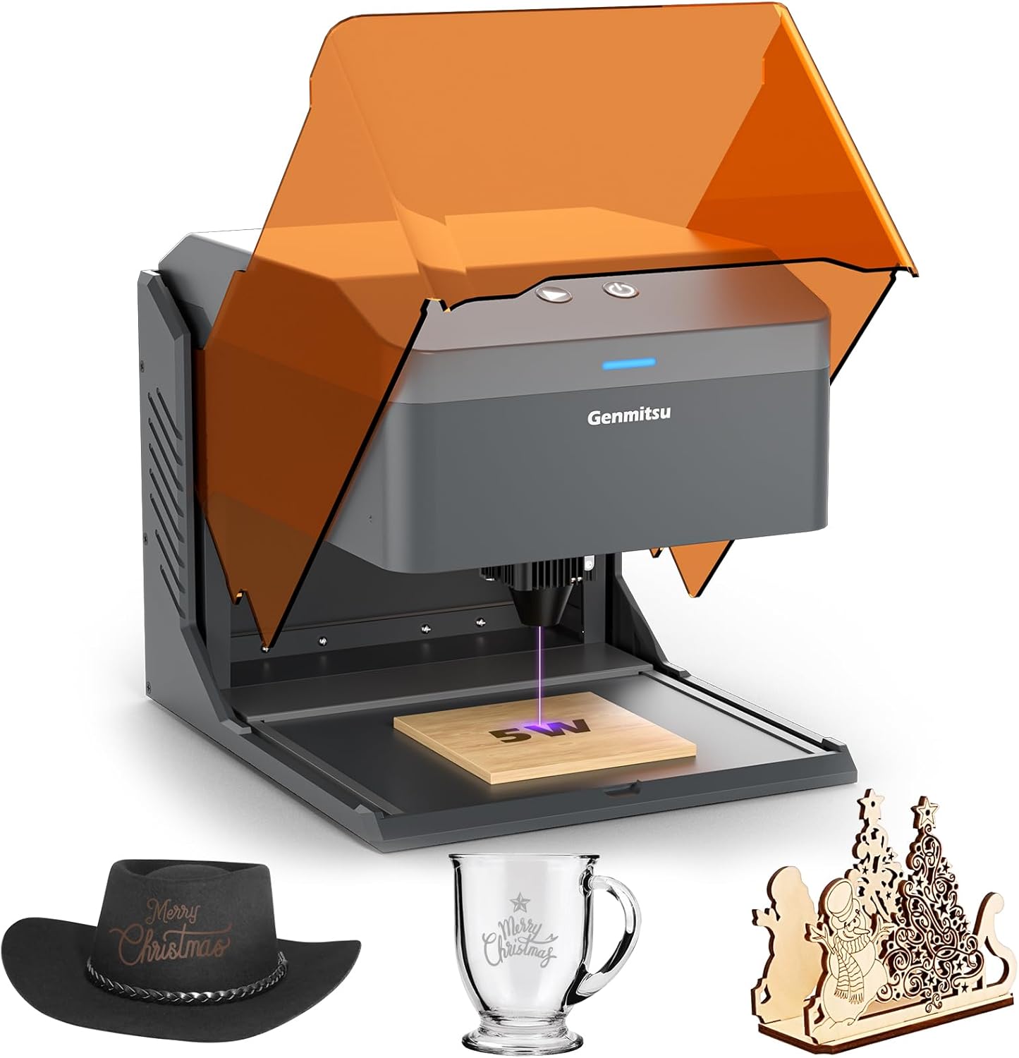 Buy Kiosk 5W Laser Engraver, Light Weight & Portable Laser Engraver Machine, Home Laser Cutter,3 ...