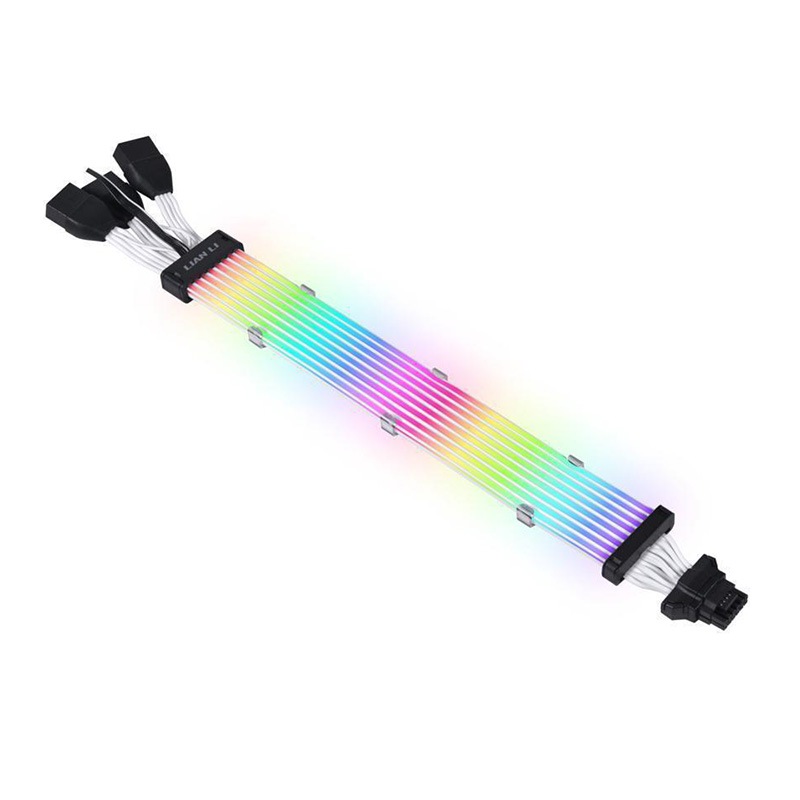 Buy Lian Li Strimer Plus 12+4 Pin to 3X8 Pin 8 Lights Addressable RGB ...