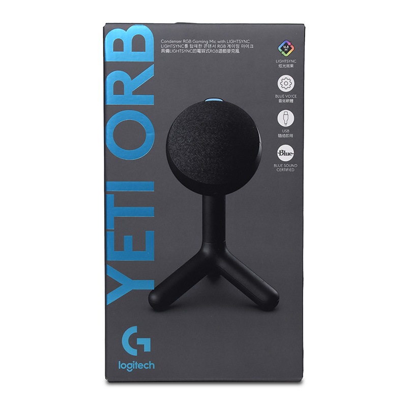 Buy Logitech G Yeti Orb RGB Condenser Desktop Gaming Microphone (988 ...
