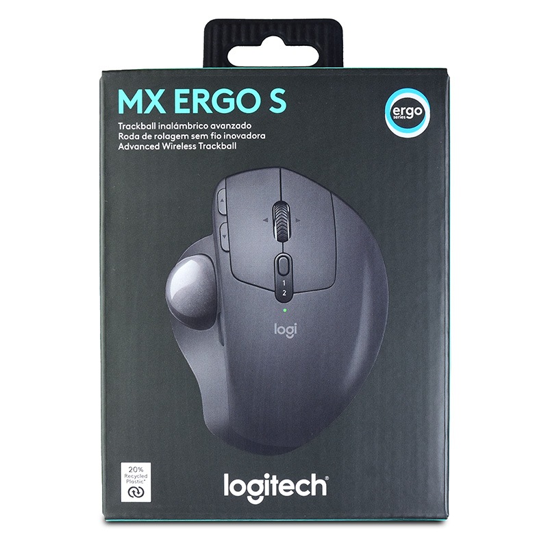 Buy Logitech MX Ergo S Advanced Wireless Trackball Mouse (910-007261 ...