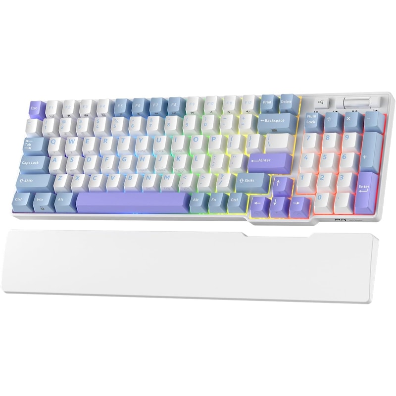 Buy RK ROYAL KLUDGE Mechanical Keyboard RK96, RGB, 2.4Ghz/BT/Wired ...