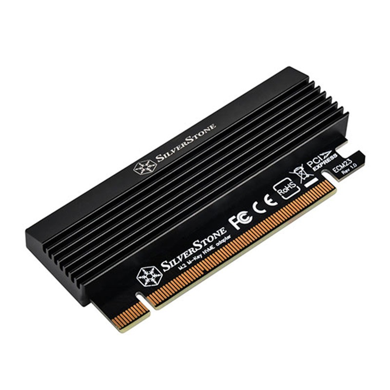 Buy SilverStone ECM-23 M.2 AHCI/NVMe to PCIe Adapter Card (SST-ECM23) - MyDeal