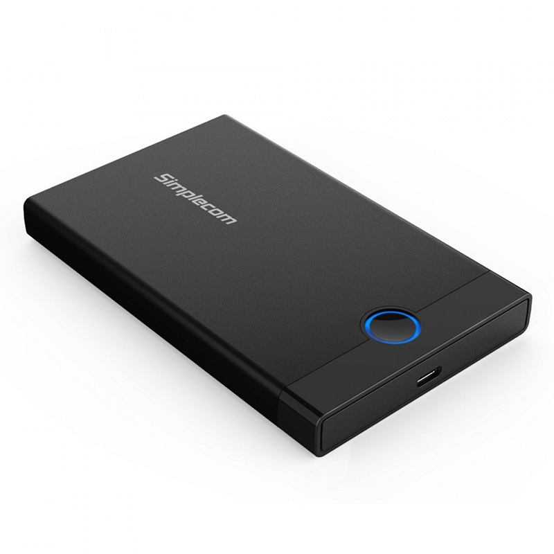 Buy Simplecom Tool-free 2.5in SATA HDD SSD to USB C Gen 2 Enclosure ...