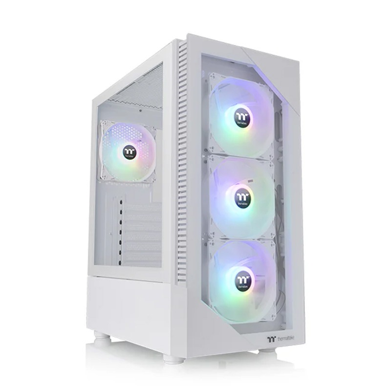 Buy Thermaltake View 200 Plus TG ARGB Mid Tower ATX Case - Snow (CA-1X3 ...