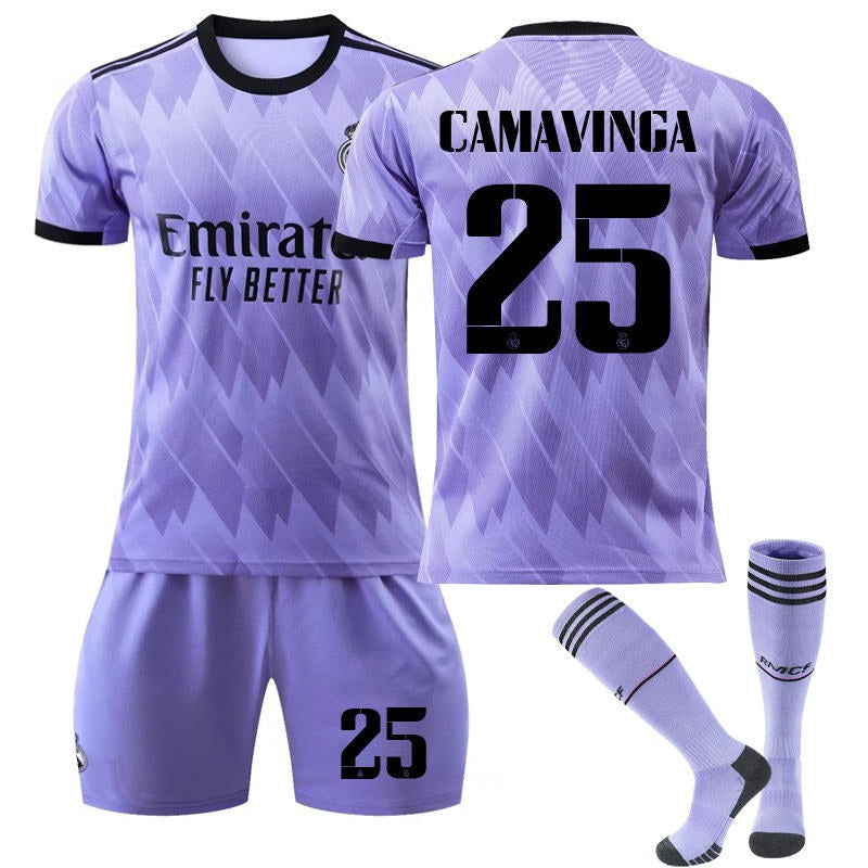 Buy Beakey CAMAVINGA #25 Real Madrid Club Away Jersey 2022/23 Soccer ...