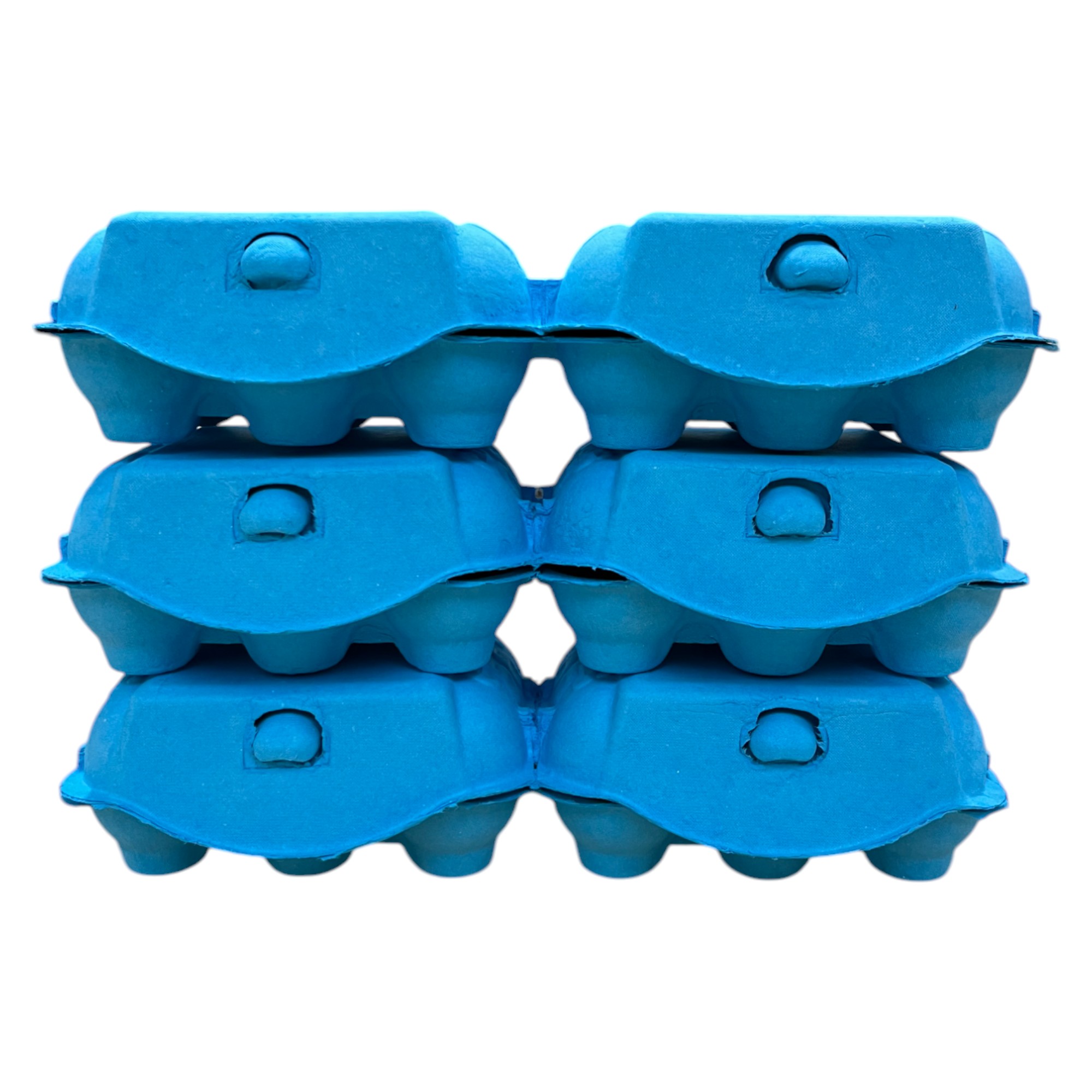 Buy 284 X Blue Egg Cartons For 12 Eggs Full Dozen Twin Six Carton ...