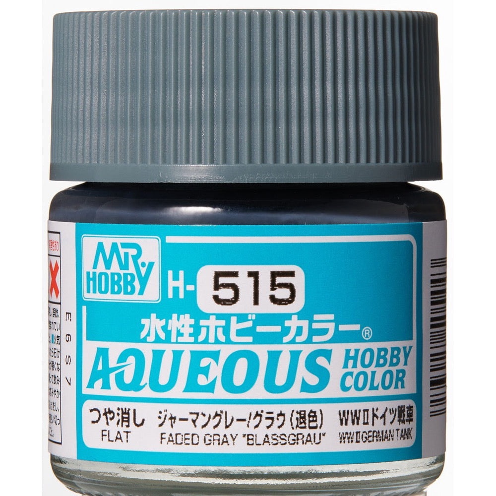 Buy Mr Hobby (Gunze) H515 Aqueous Flat Faded Grey (Blassgrau) Acrylic ...