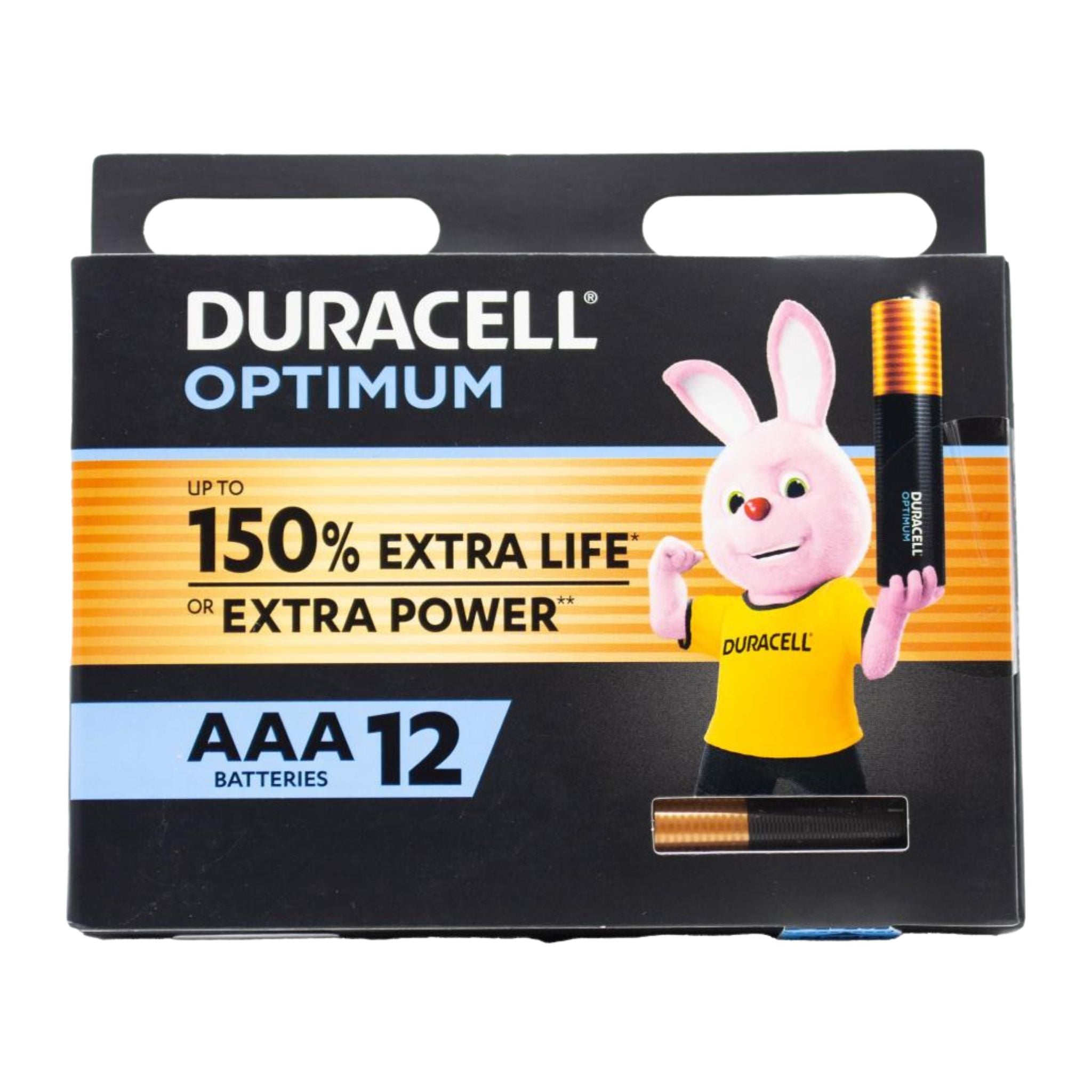 Buy Duracell Optimum AAA Batteries – 12-Pack (PK12) - Powerboost Long ...