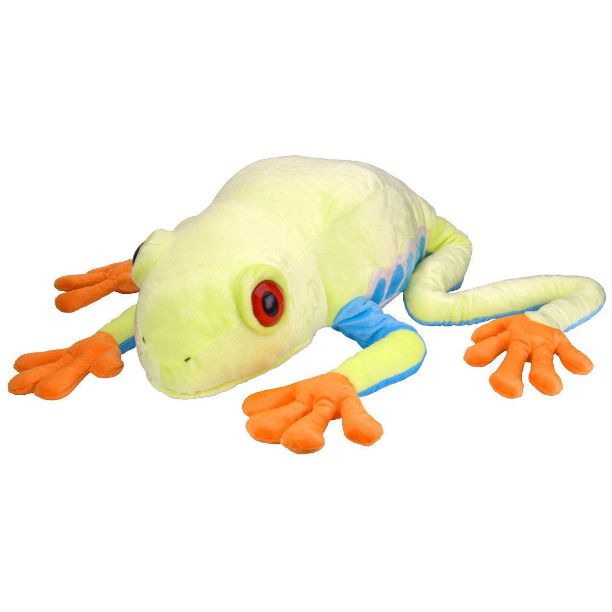Buy Wild Republic Cuddlekins Jumbo Red Eyed Tree Frog 30" - MyDeal ...