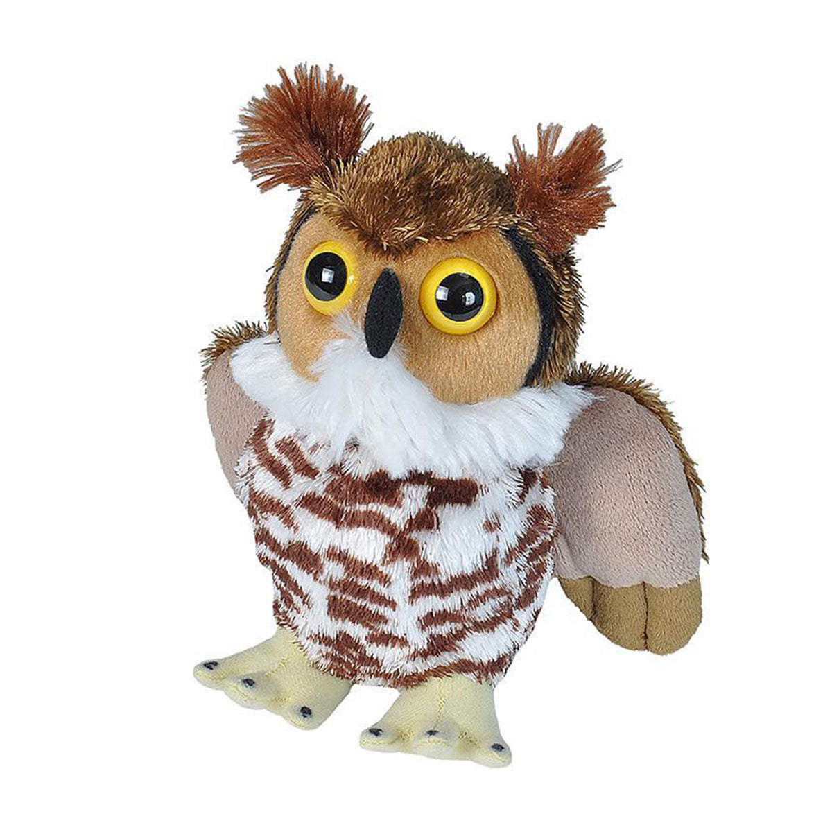 Buy Wild Republic Hug'ems Great Horned Owl 7" - MyDeal Australia