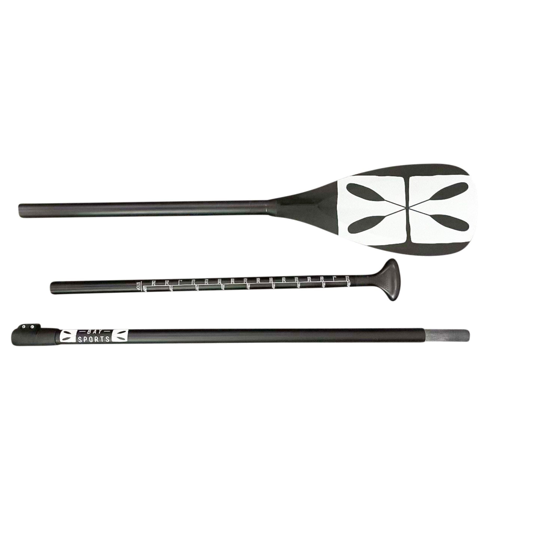 Buy 3-Piece Fibreglass Shaft / Nylon Blade SUP Paddle - MyDeal Australia