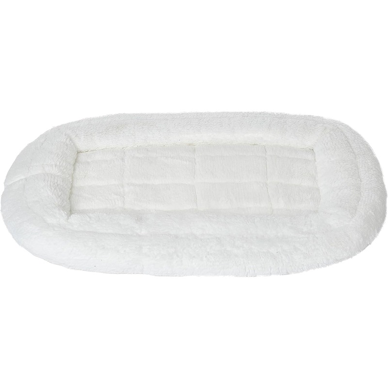 Buy Double Bolster Pet Bed - 18-Inch Dog Bed Ideal for Toy Dog Breeds ...