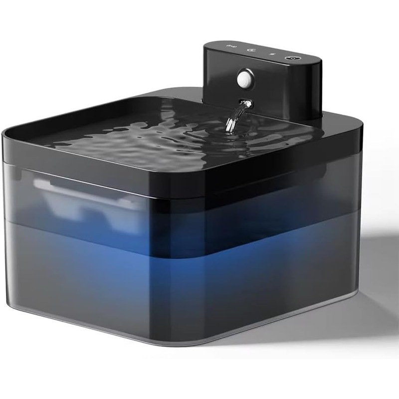 Buy Qinghong Automatic Cat Water Fountain USB Cable,Battery Powered ...