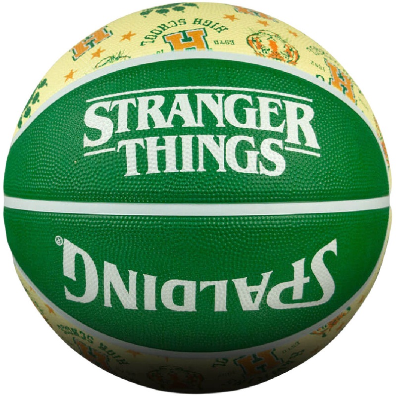Buy Spalding - Stranger Things Rubber Outdoor Basketball Size 7 ...