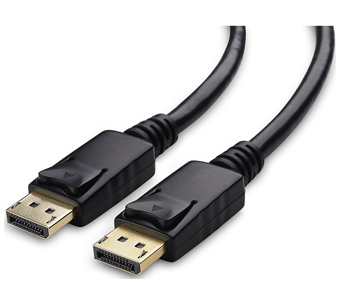 Buy 8Ware DisplayPort Cable Male to Male 1.2V 30AWG Gold-Plated 4K High ...