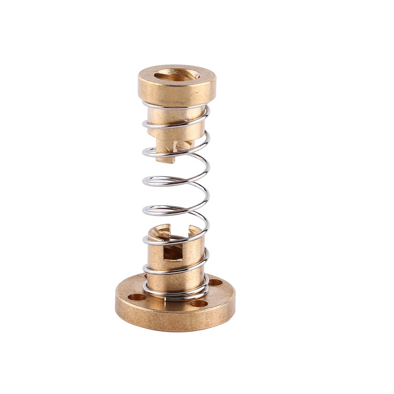 1mm Lead Theaded Backlash T8 Lead Scew Nut Anti-Backlash Plastic Nut T8 ...