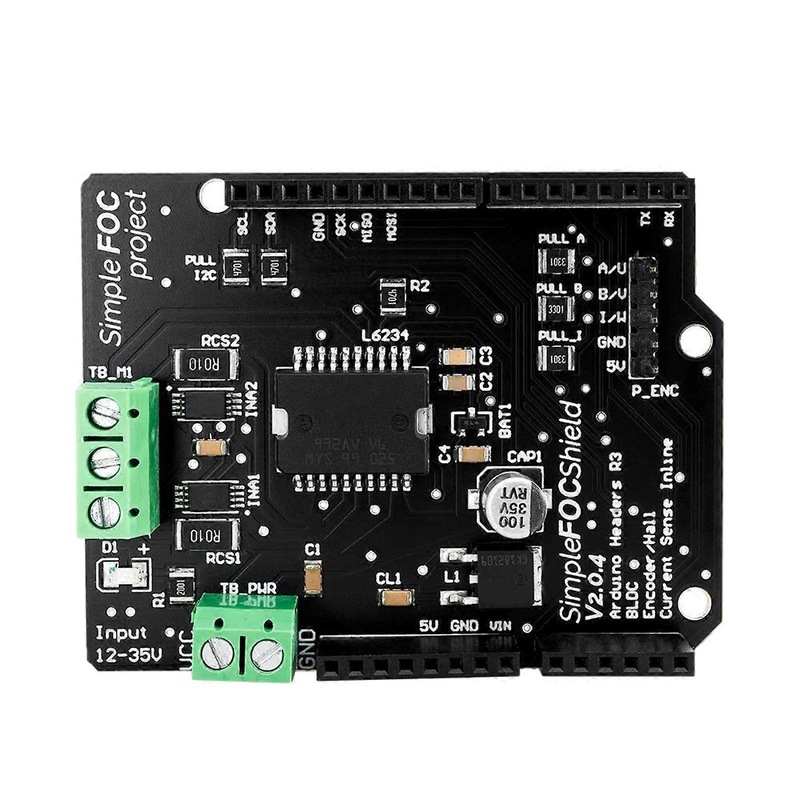 Buy SimpleFOC Shield V2.0.4 FOC BLDC Motor Controller Board for Arduino ...