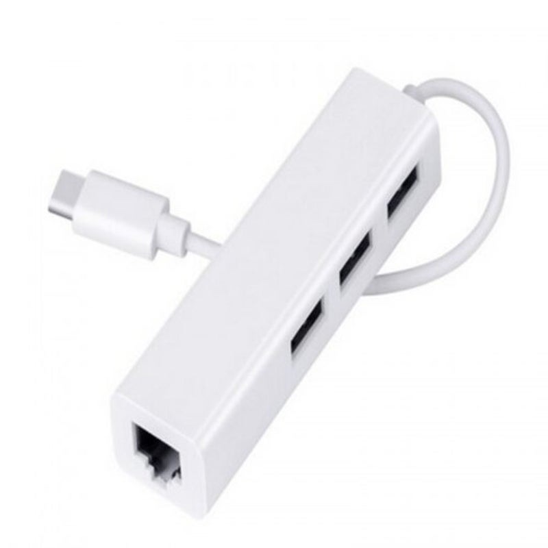 Buy USB Cables Hubs & Adapters Type C To Rj45 Ethernet Card 2.0 Usb 3 ...