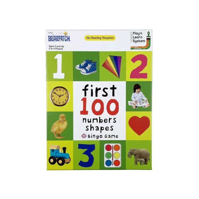 Buy First 100 - Numbers Shapes - Bingo Game - MyDeal Australia