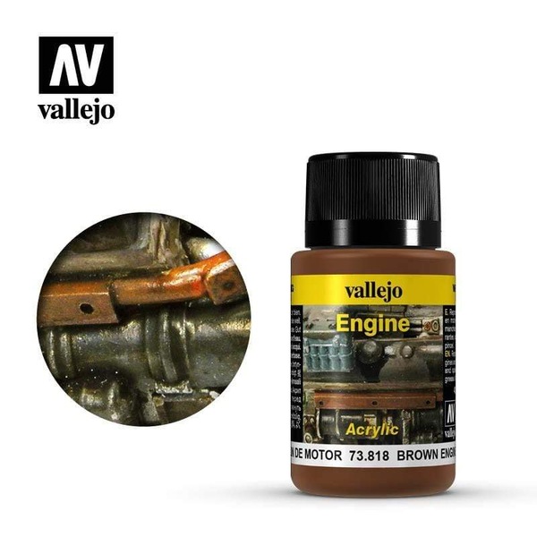 Buy Paint - Vallejo Weathering Effects- Brown Engine Soot - MyDeal ...