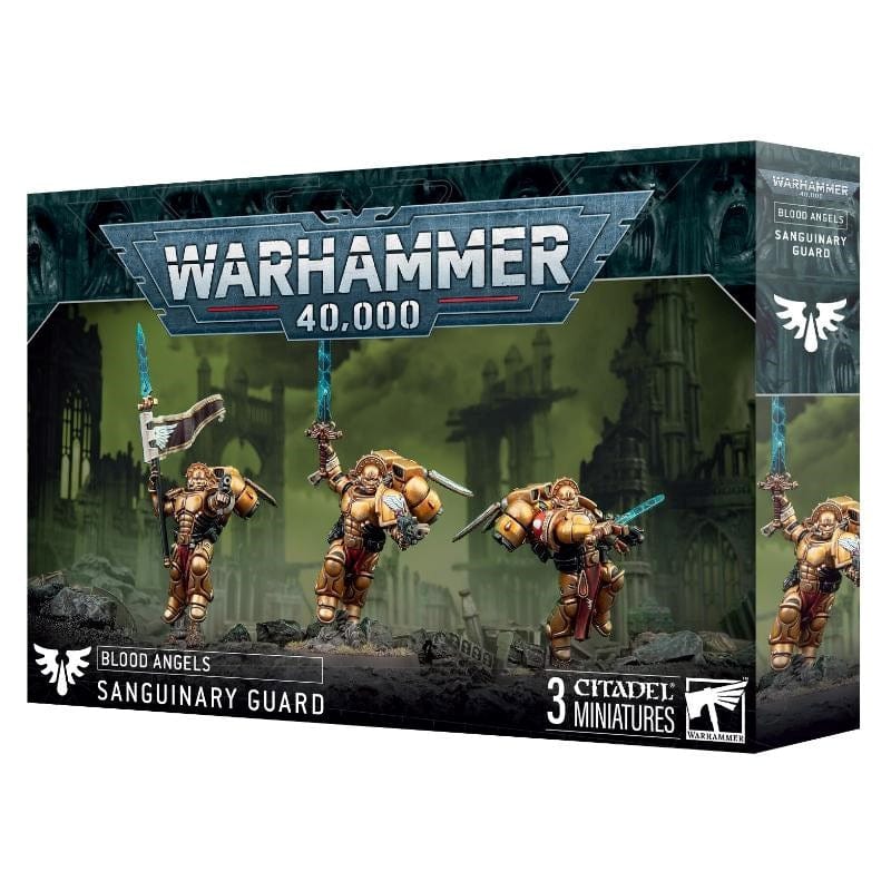 Buy Warhammer 40k - Blood Angels - Sanguinary Guard - MyDeal Australia