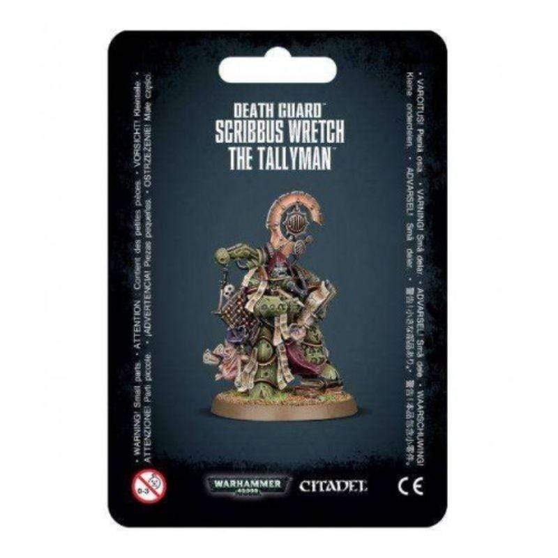 Buy Warhammer 40K - Death Guard - Scribbus Wretch The Tallyman (Blister ...
